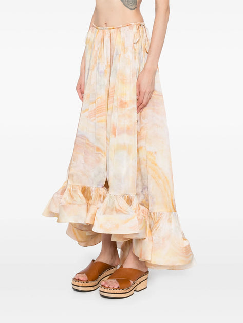 ZIMMERMANN - Flounce Maxi Skirt – Bannerman's